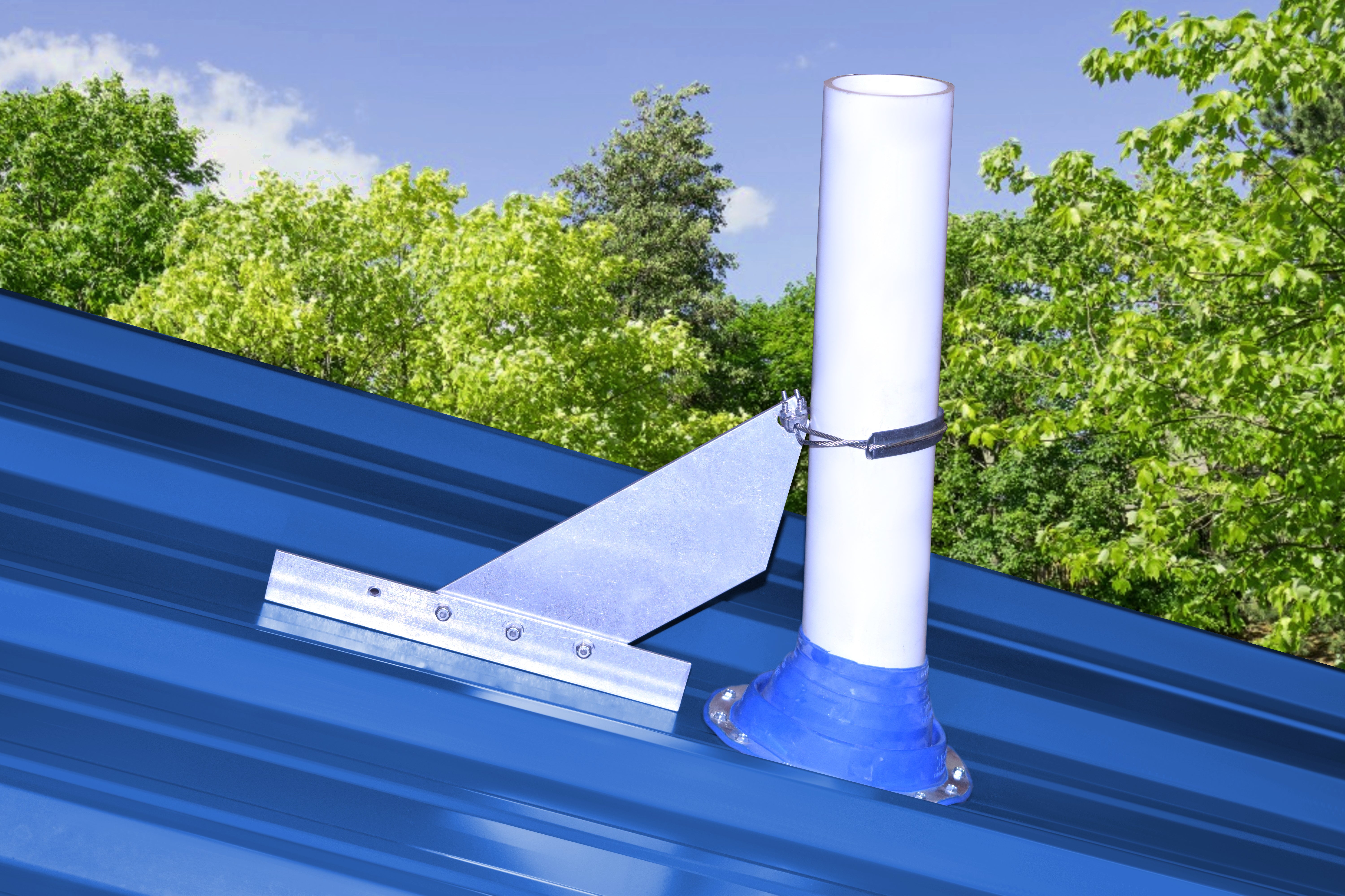 VentSaver EZ Vent Pipe Snow Diverter (Canada) | Snow Guards Direct ...